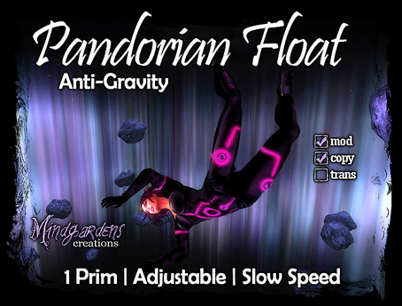 Second Life Marketplace - Pandorian Float - Anti-Gravity