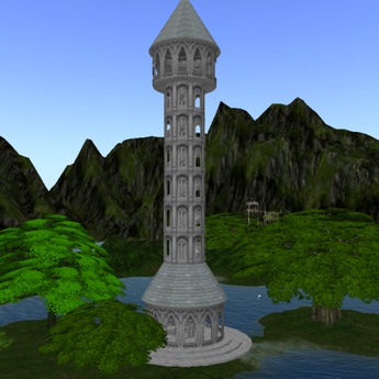 Second Life Marketplace - DEMO: Emma's Tall Gothic Tower