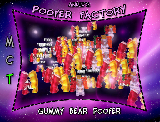 Second Life Marketplace - *PF* Gummy Bear Poofer