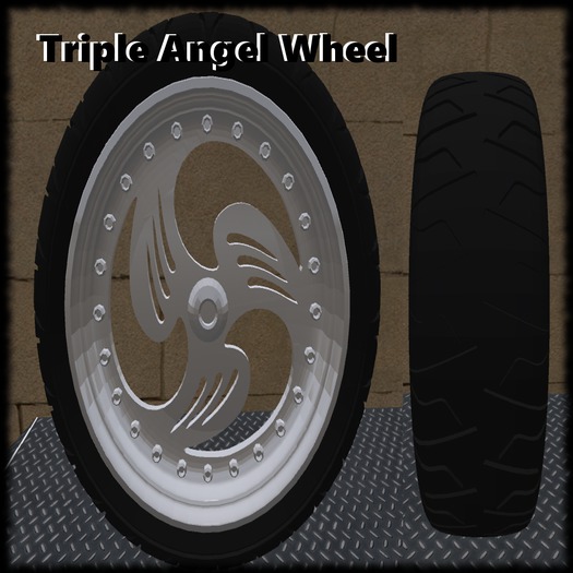 Second Life Marketplace - triple angel wings wheel