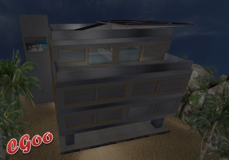 Second Life Marketplace - CGoo Hospital Building unfurnished