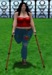 Second Life Marketplace - Blue Jeans with Rose for amputees: folded ...