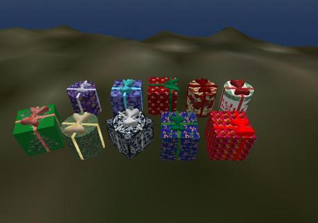 Second Life Marketplace - Gift boxes x10 with bows full permissions