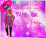 Second Life Marketplace - .:OMG:. Be Cute Outfit. Pink Hoe