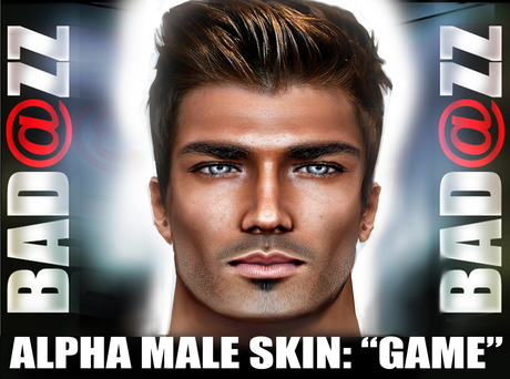 Second Life Marketplace - Alpha Male Skin "Game " - Medium Pack (Nougat ...