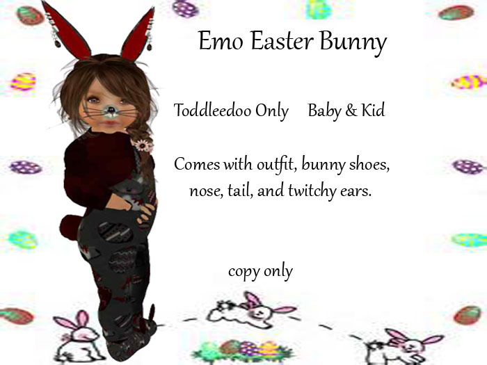 Second Life Marketplace - Emo Easter Bunny