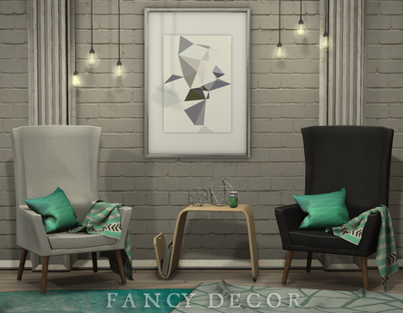 Second Life Marketplace - Fancy Decor: Armchair (White Linen)