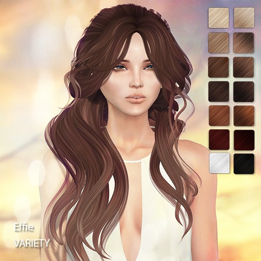 Second Life Marketplace - TRUTH HAIR Effie (Mesh Hair) - variety