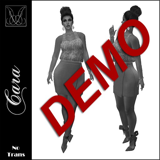 Second Life Marketplace - JCD Cara DEMO Mesh Top&Skirt (bagged)