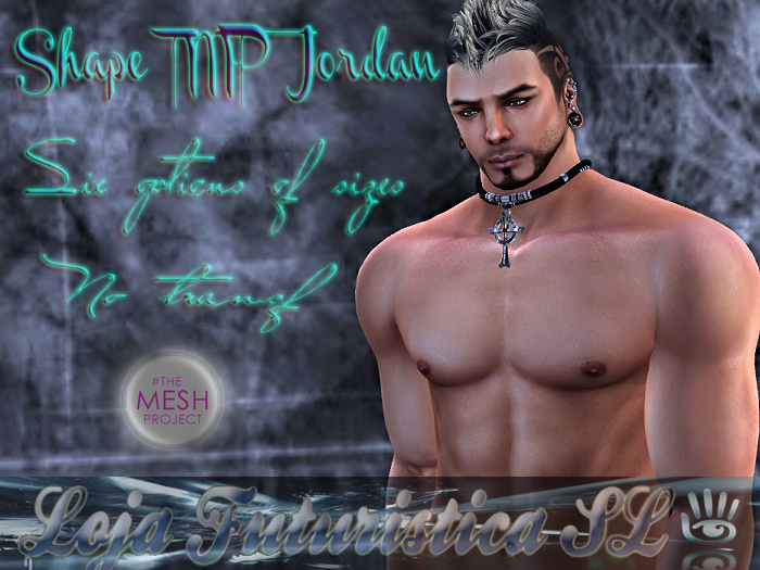 Second Life Marketplace - ** Male shape TMP + toast standard set Jordan