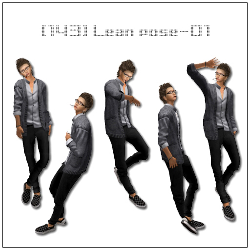 Second Life Marketplace - [143]Lean pose-01