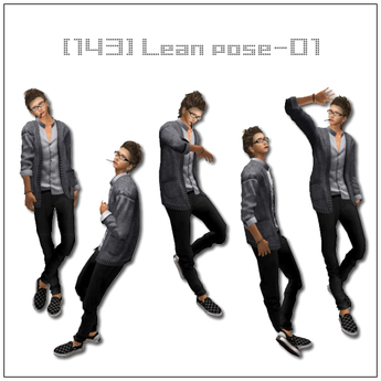 Second Life Marketplace - [143]Lean pose-01