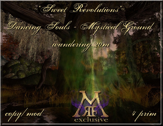 Second Life Marketplace - ~*SR*~ Dancing Souls - Mystical Ground 20m Box