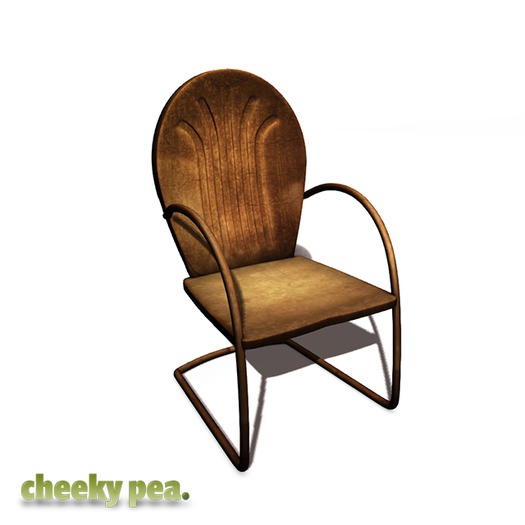 Second Life Marketplace - :CP: Shelly Lawn Chair Brown Rust