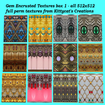 Second Life Marketplace - gem encrusted 1 box