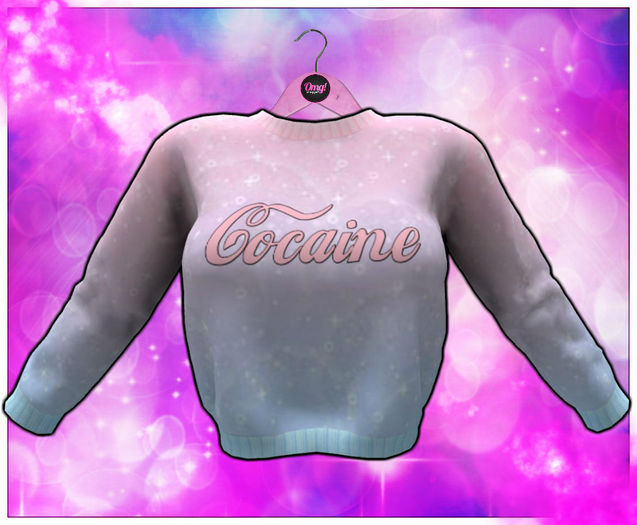 Second Life Marketplace - .:OMG:. Cocaine Sweater