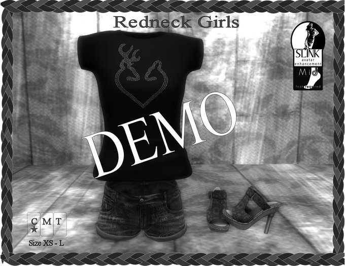 Second Life Marketplace - GIve Me A Redneck Girl DEMO