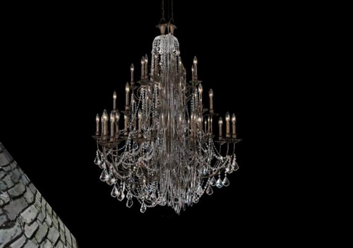 Second Life Marketplace - Chandlier 12 switched light
