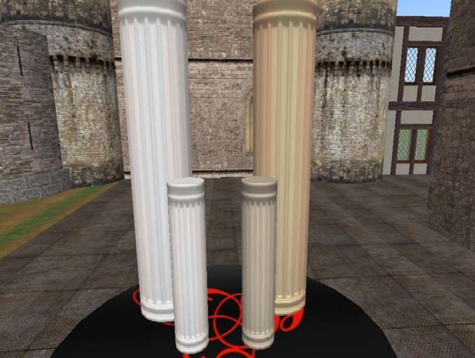 Second Life Marketplace - 4 Nice Stone Column or Wainscotting Texture ...