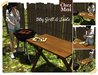 Second Life Marketplace - BBq Grill + Table ♥ CHEZ MOI