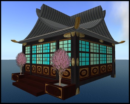 Second Life Marketplace - Traditional Japanese Tea House 1.2 Scripted