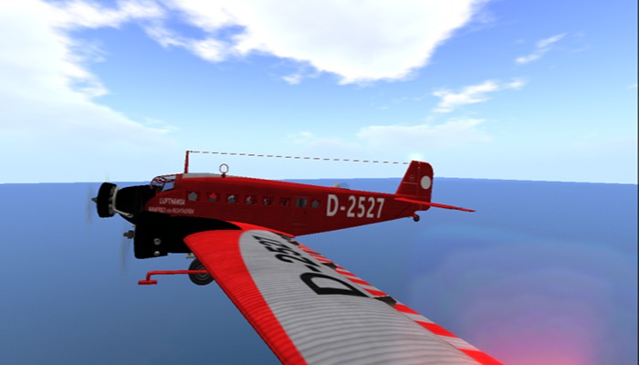 Second Life Marketplace - Ju52/m3 W. Nr. 4022 *CM* JU-52/m3 Airliner ...