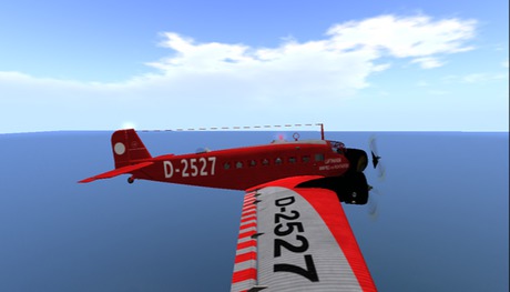 Second Life Marketplace - Ju52/m3 W. Nr. 4022 *CM* JU-52/m3 Airliner ...
