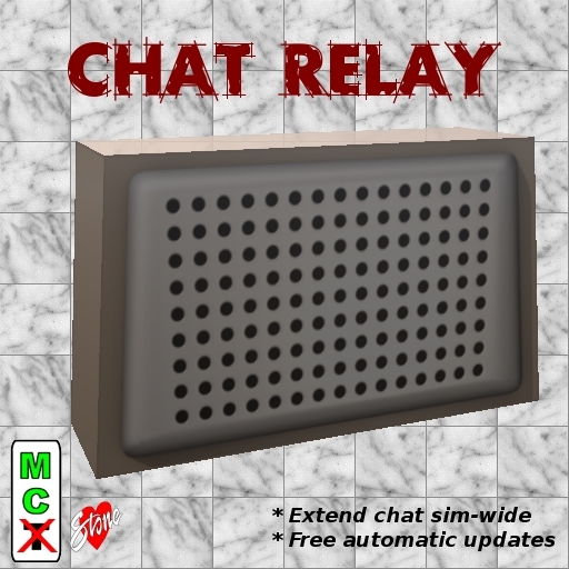 Second Life Marketplace - Chat Relay 2.1.1