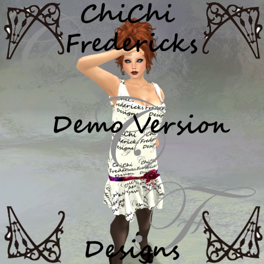 Second Life Marketplace Demo Flapper Dress