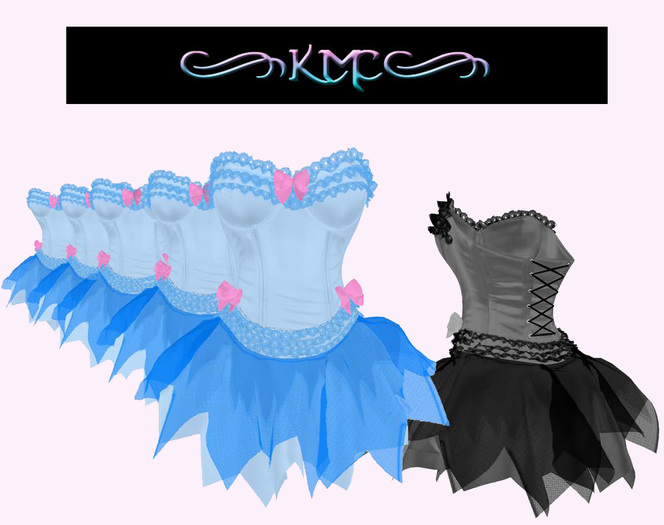 Second Life Marketplace - ~KMC~ TUTU Dress BLUE