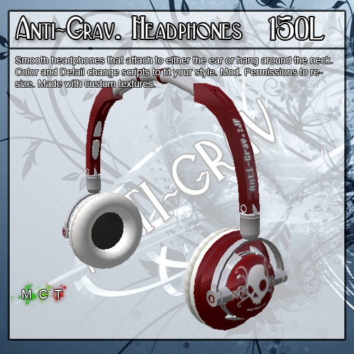 Second Life Marketplace - Anti-Grav. Headphones