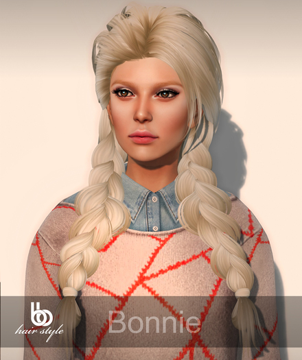 Second Life Marketplace - Bens Hair Style - Bonnie Hair Allcolors