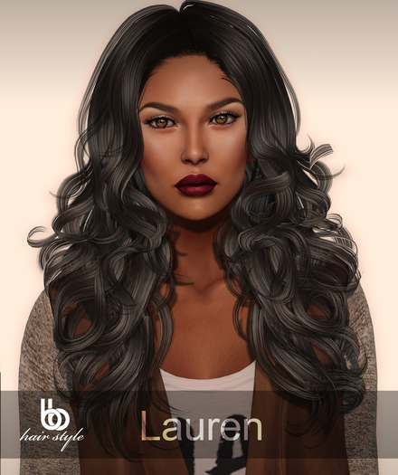 Second Life Marketplace - Bens Hair Style - Lauren Hair Allcolors