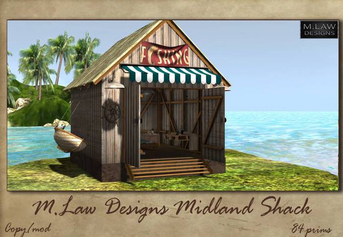 Second Life Marketplace - .:M.LAW:. Midland Shack BOX