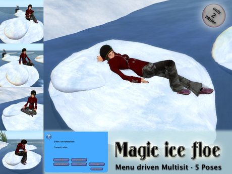 Second Life Marketplace - Magic ice floe - Snow Fun