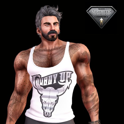 Second Life Marketplace - AESTHETIC : Advanced Mesh Body HOTLINE COWBOY ...