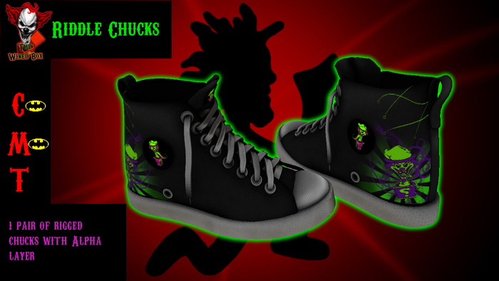 Second Life Marketplace - *TWB* Riddle Chucks (B)