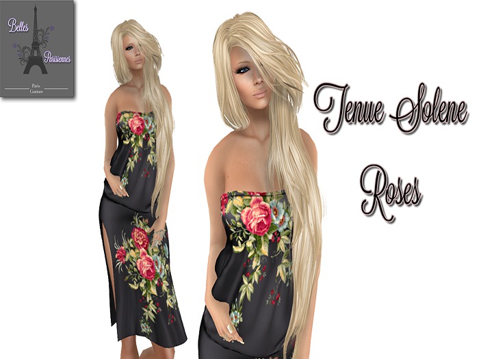 Second Life Marketplace - Belles Parisiennes- Tenue Solene roses-