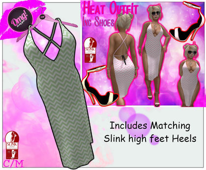 Second Life Marketplace - .:OMG:. Heat Outfit Green