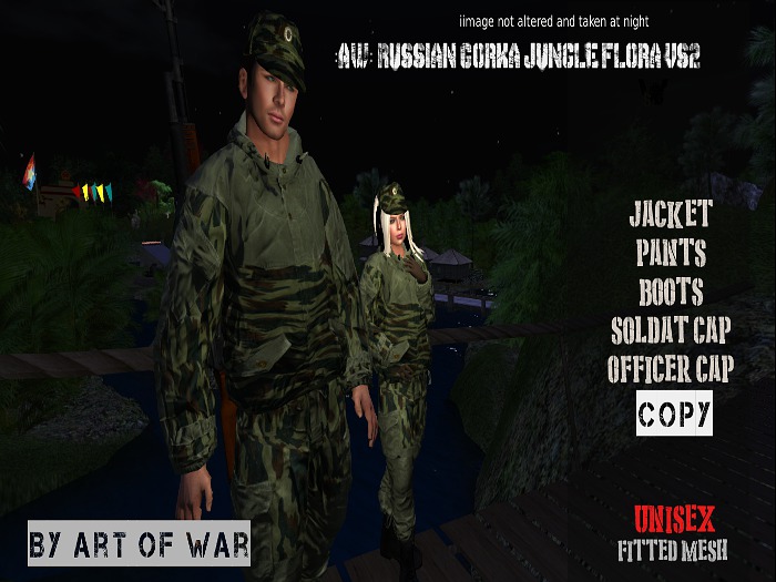 Second Life Marketplace - :AW: Russian Gorka Jungle Flora 13 vs2 ...