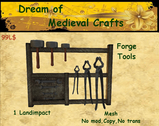 Second Life Marketplace - ((*DMC*)) Forge - Tools