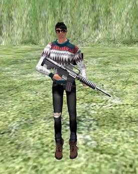 Second Life Marketplace - M4 Rifle / Fusil