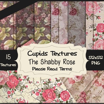 Second Life Marketplace - *Cupids Textures * 15 The Shabby Rose