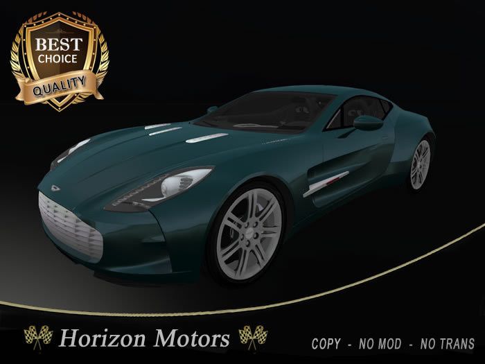 Second Life Marketplace - Aston Martin One 77 (Green) Mesh