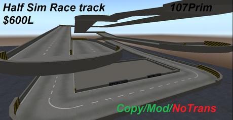Second Life Marketplace - Half Sim Race Track