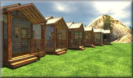 Second Life Marketplace - Simay Design-Tiny House Stick- Furnished-