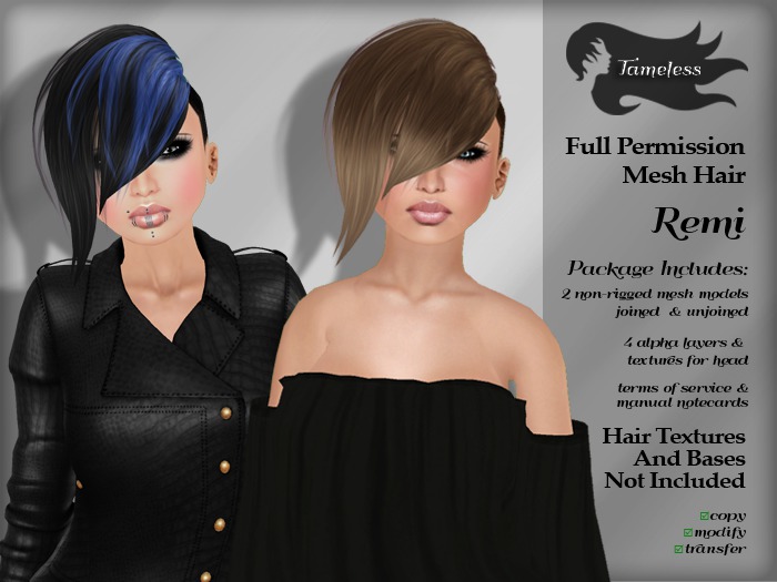 Second Life Marketplace - *ONLY 6 COPIES LEFT!* SEMI-EXLUSIVE Tameless ...