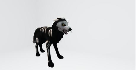 Second Life Marketplace - TWI mesh Wolf Modkit - Skeladog