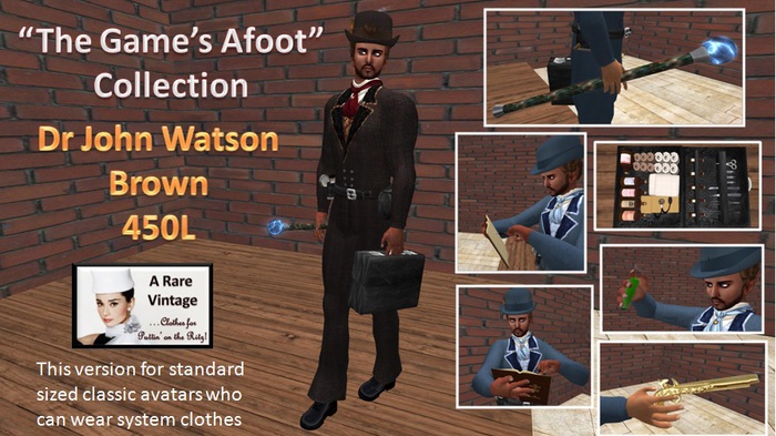 Second Life Marketplace - Dr John Watson Brown