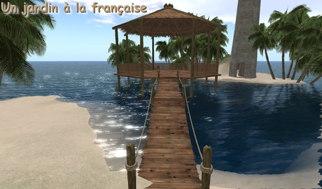 Second Life Marketplace - TIKI PLACE - tiki gazebo - tiki hut - tiki ...